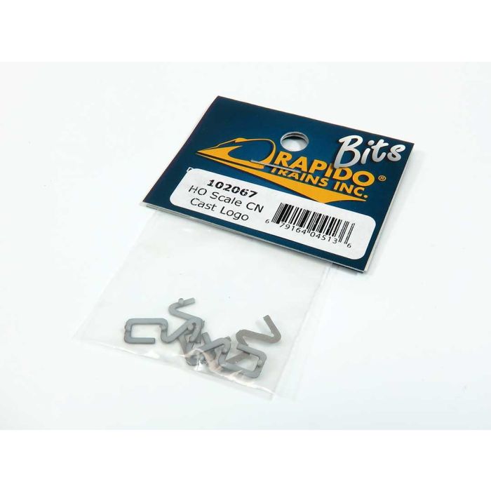 Rapido Bits: HO scale CN Cast Logo x4 - Rapido Trains Inc.