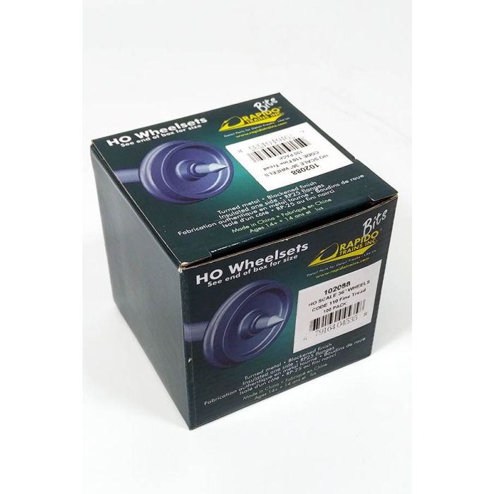 Rapido Bits: HO scale 36" Wheelsets Code 110 x100 - Rapido Trains Inc.