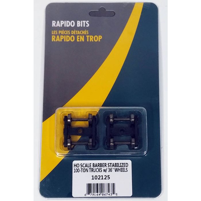 Rapido Bits: HO Scale HO Scale Barber Stabilized 100-Ton S-2-A Freight ...