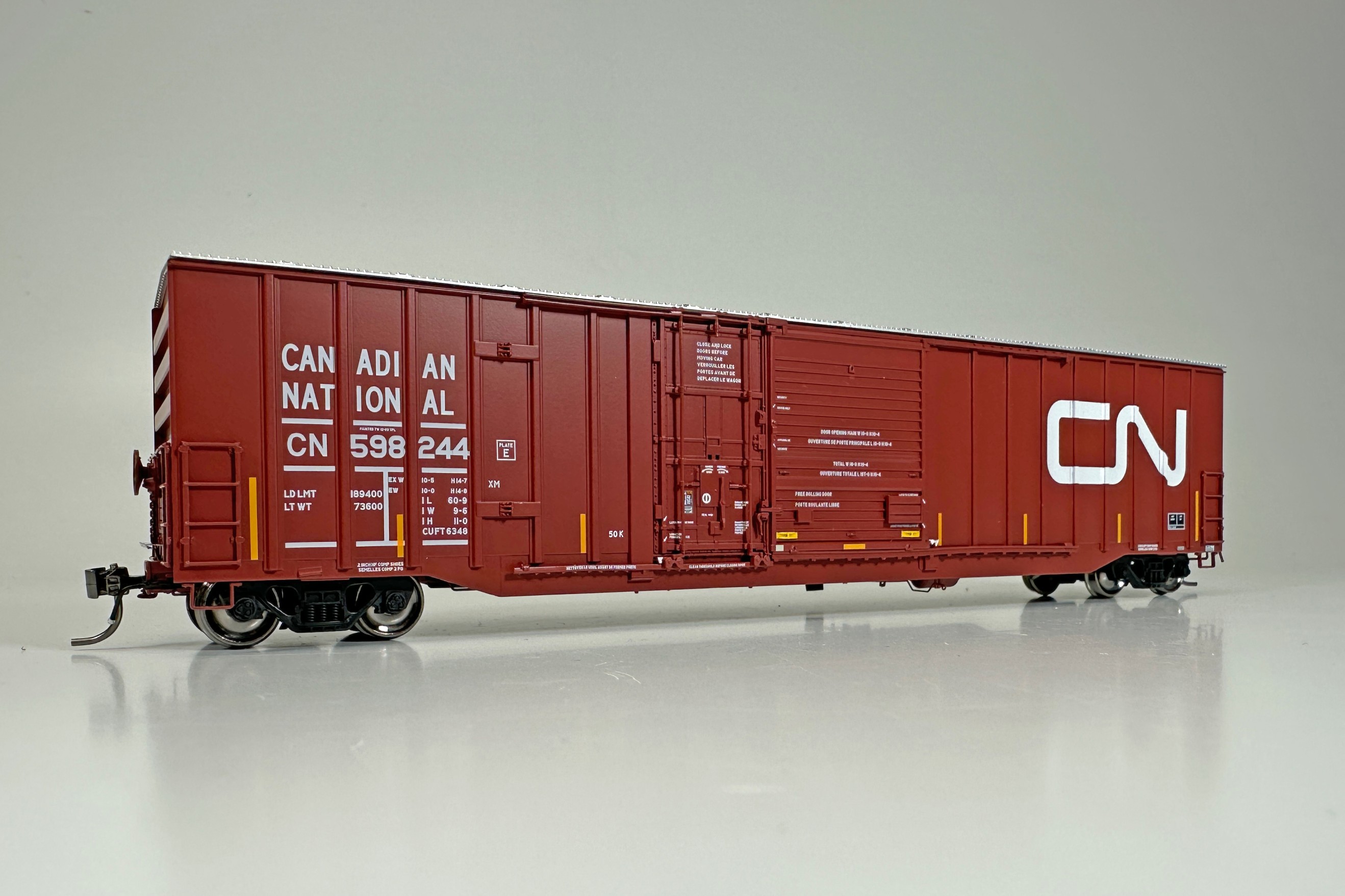 Trenton Works 6348 Boxcar New - Freight Cars - HO scale - Rapido Trains ...