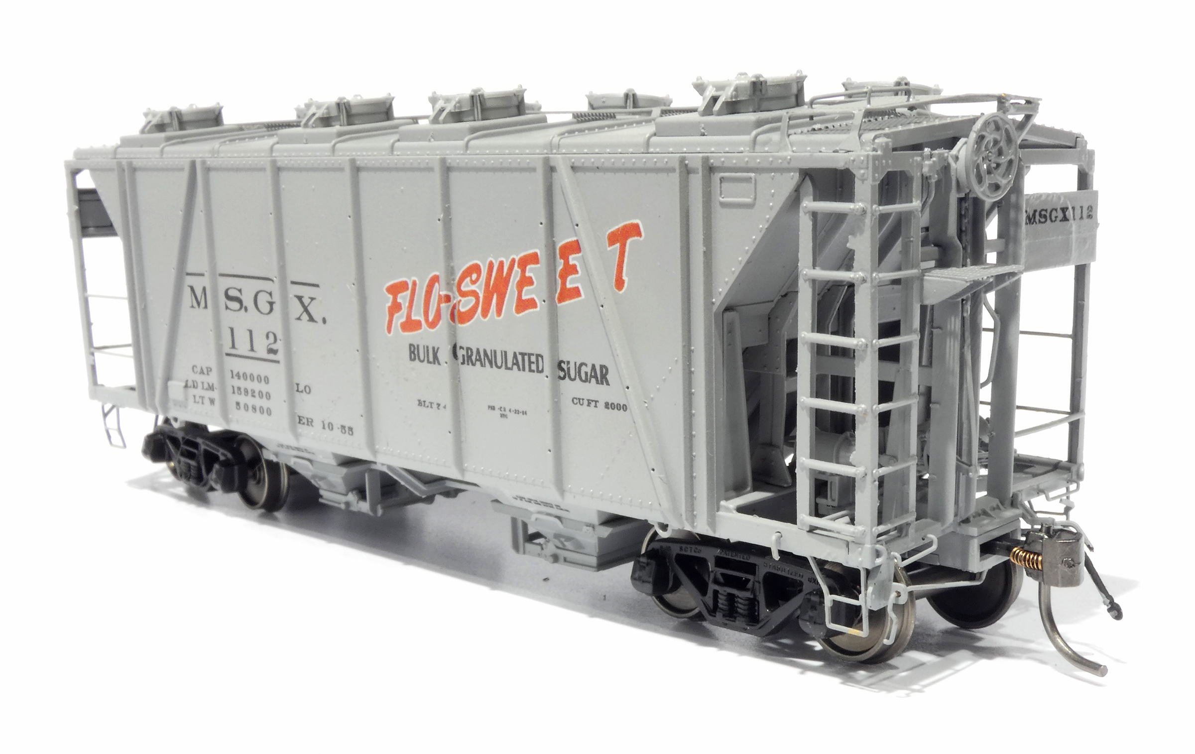 Enterprise Covered Hopper - Freight Cars - HO scale - Rapido Trains Inc.