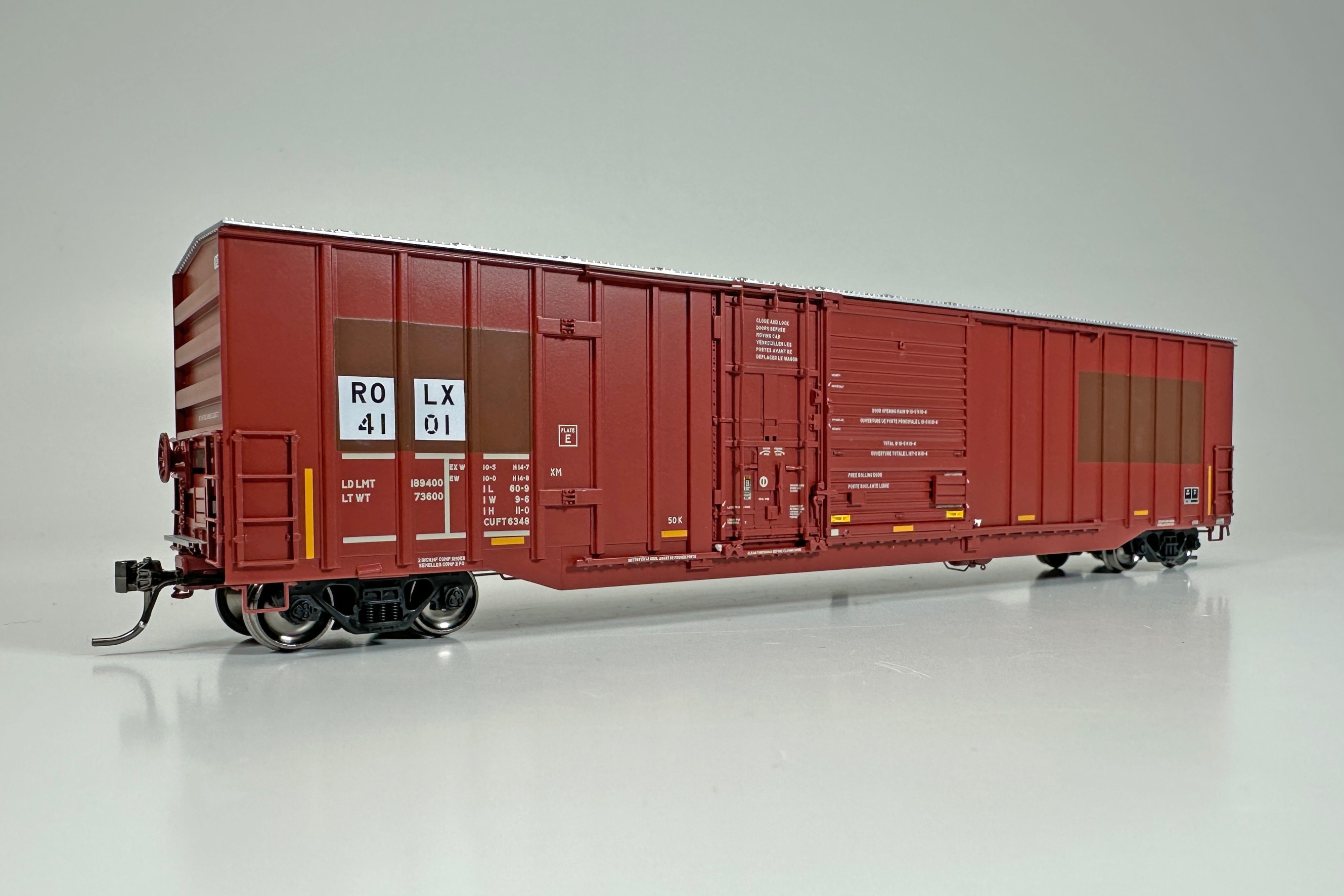 Trenton Works 6348 Boxcar New - Freight Cars - HO scale - Rapido Trains ...