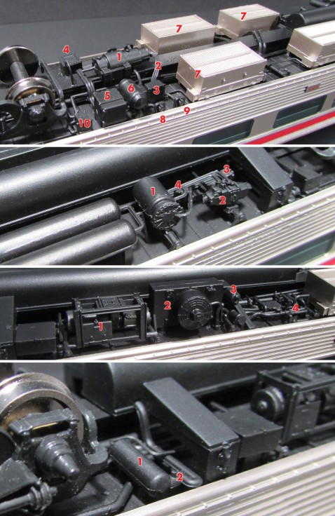 Canadian Steam and HEP Budd Coaches - Passenger Cars - HO scale ...
