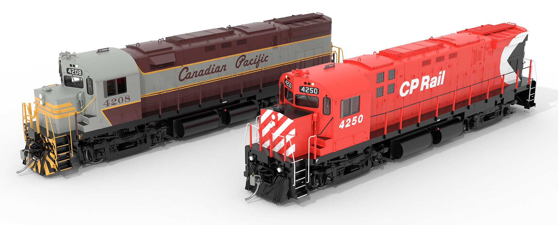 ALCO/MLW C-424/C-425 - Diesel Locomotives - HO scale - Rapido Trains Inc.