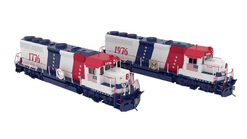 GP40 IC, WP and MKT - Diesel Locomotives - HO scale - Rapido Trains Inc.
