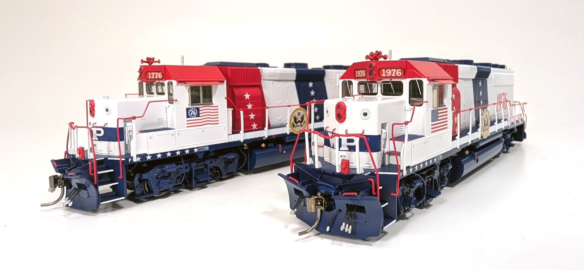 GP40 IC, WP and MKT - Diesel Locomotives - HO scale - Rapido Trains Inc.